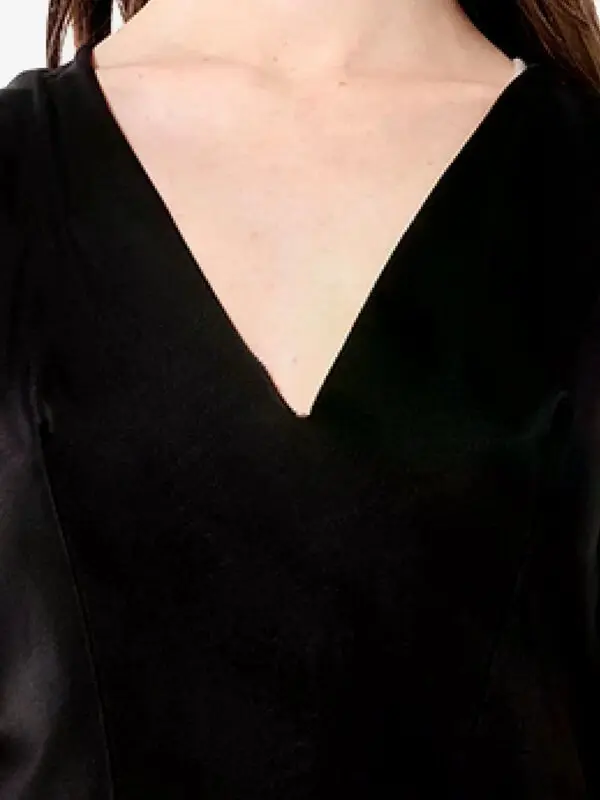 Balenciaga Sleeveless V-neck Dress