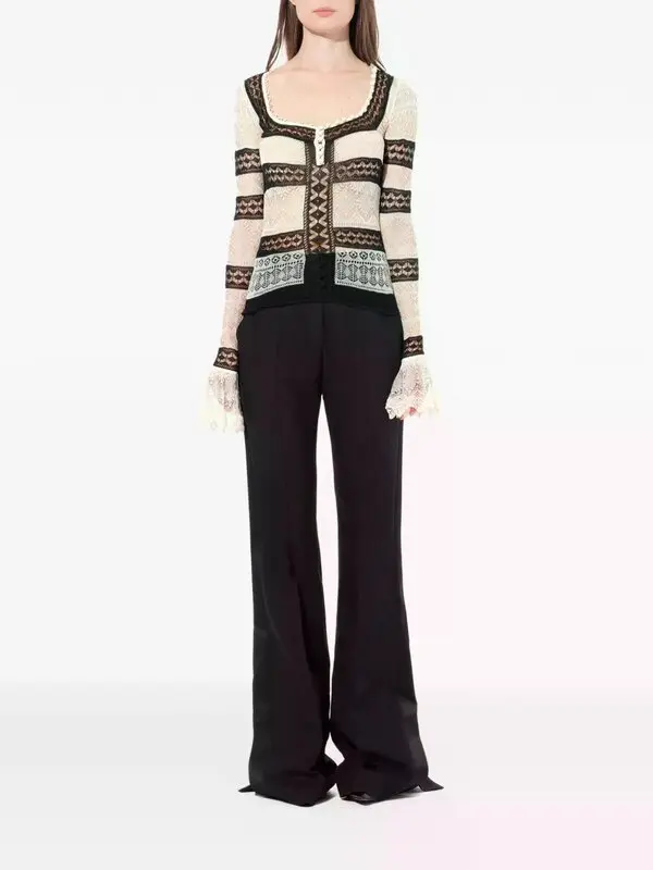 Alexander McQueen Square Neck Cardigan
