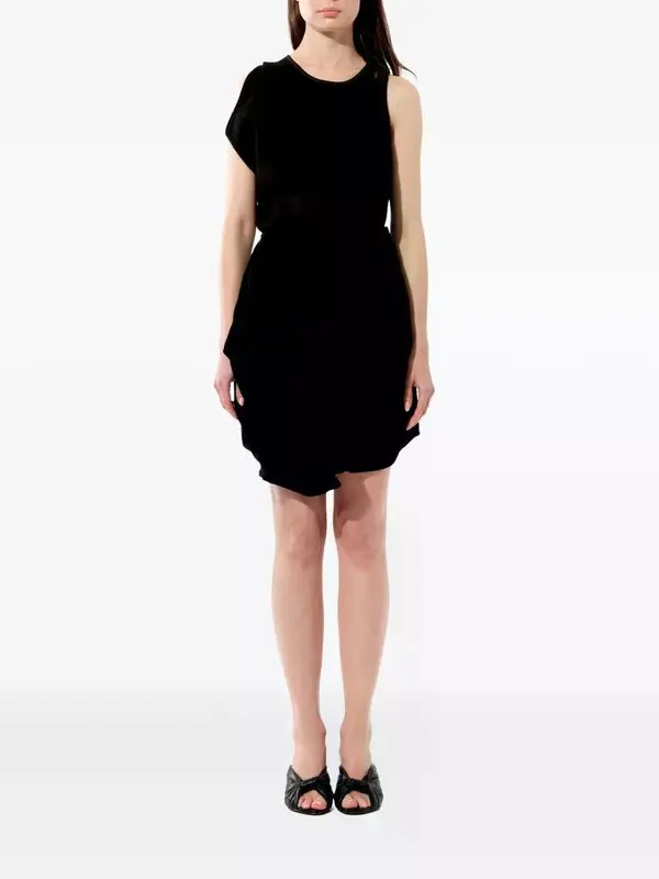 Balenciaga Asymmetric Draped Skirt