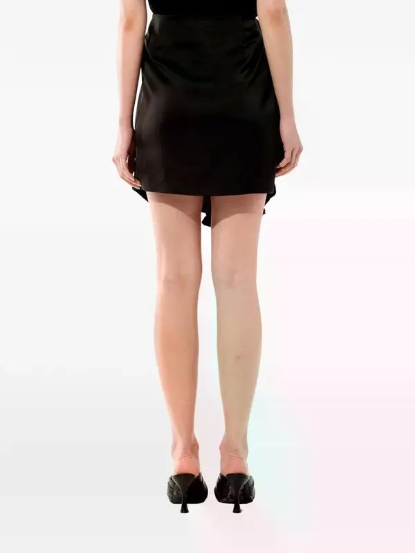 Balenciaga Asymmetric Draped Skirt