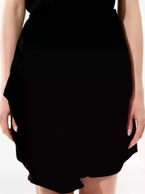 Balenciaga Asymmetric Draped Skirt