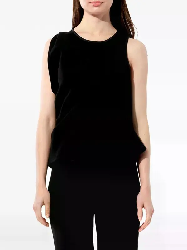 Balenciaga Draped Sleeveless Top