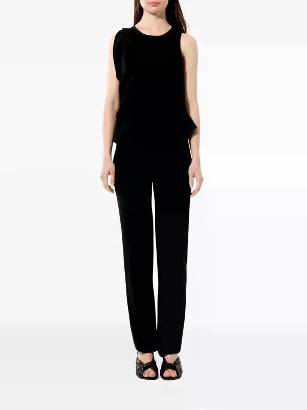 Balenciaga Draped Sleeveless Top