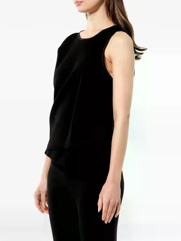 Balenciaga Draped Sleeveless Top
