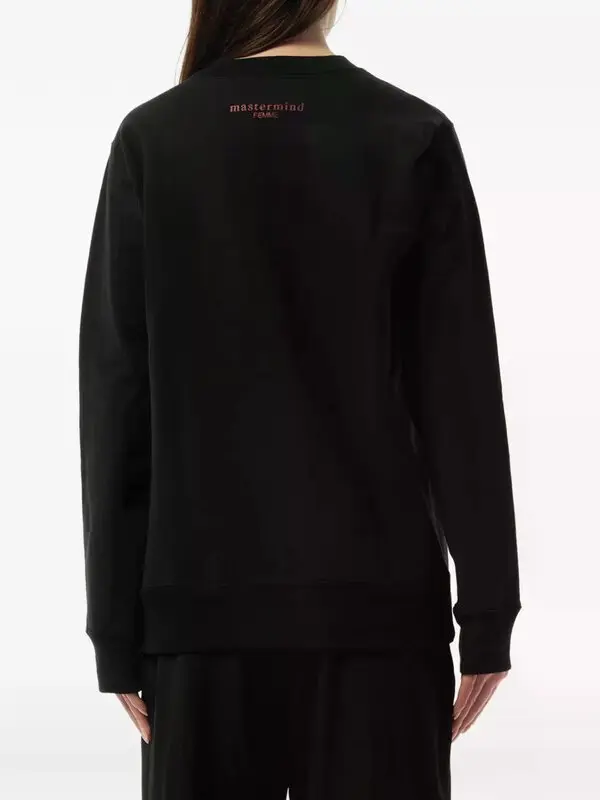 MASTERMIND WORLD Slogan Print Crewneck Sweatshirt