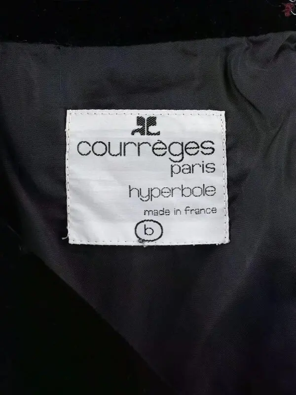 COURREGES Velvet Maxi Skirt