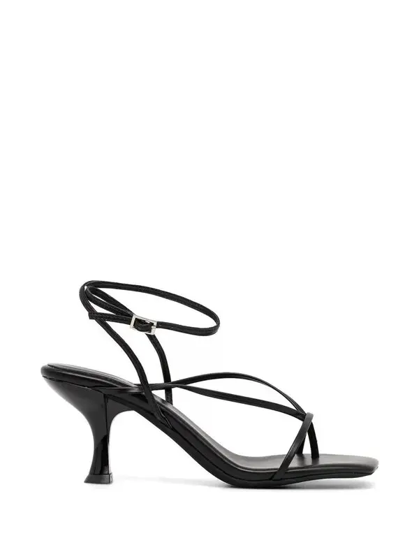 Jeffrey Campbell Strappy Sculpted Heel Sandals