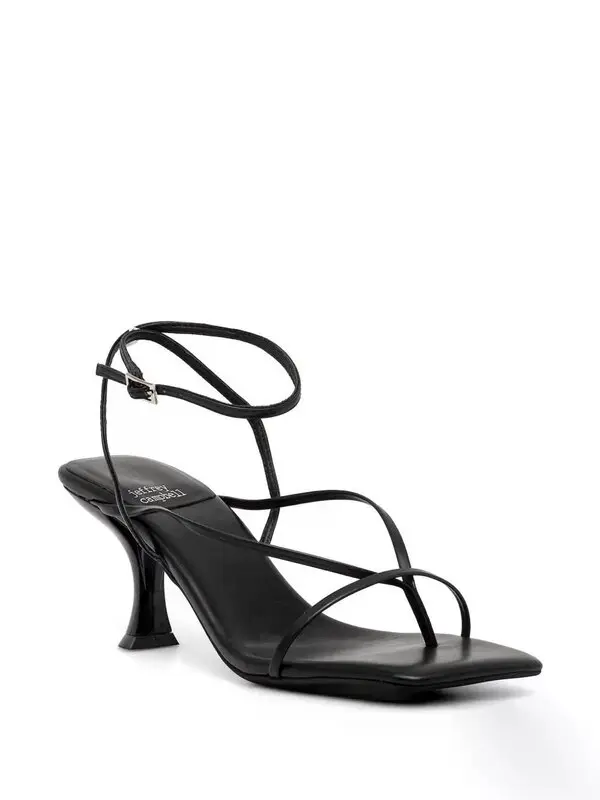 Jeffrey Campbell Strappy Sculpted Heel Sandals