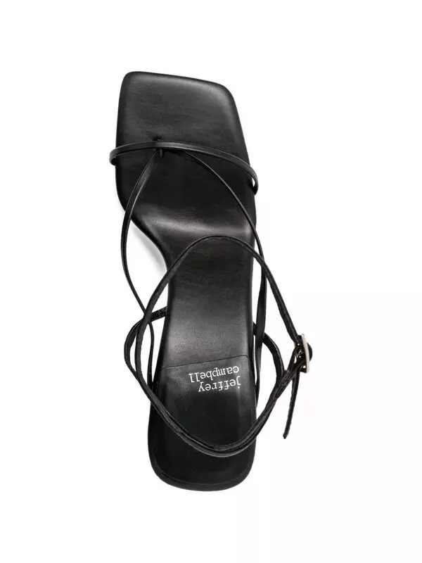 Jeffrey Campbell Strappy Sculpted Heel Sandals