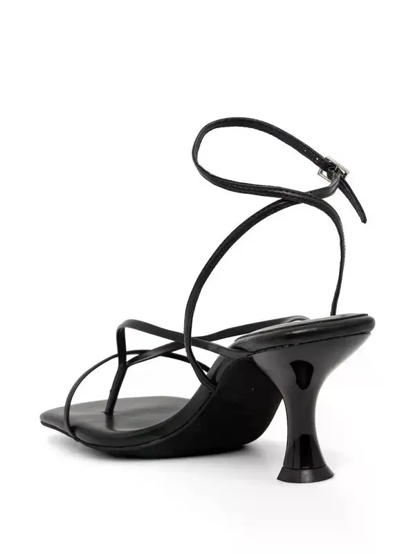 Jeffrey Campbell Strappy Sculpted Heel Sandals