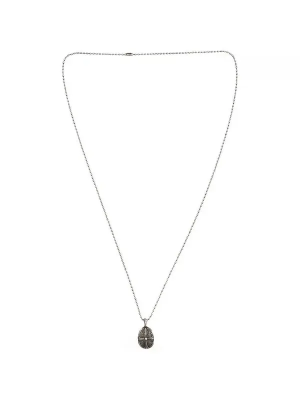 Chrome Hearts Oval Cross Necklace