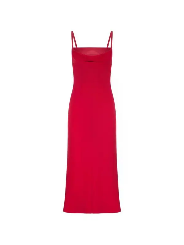Max Mara Cady Midi Dress - Red