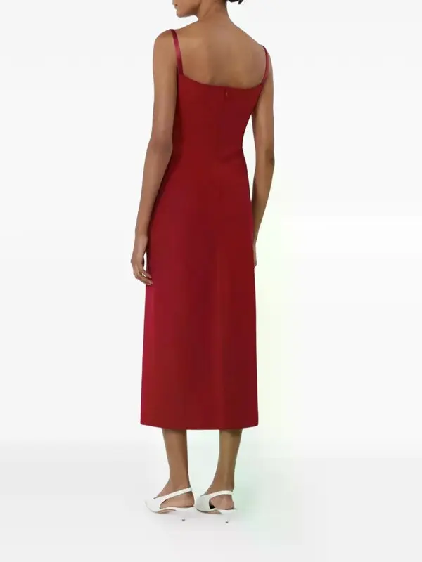 Max Mara Cady Midi Dress - Red