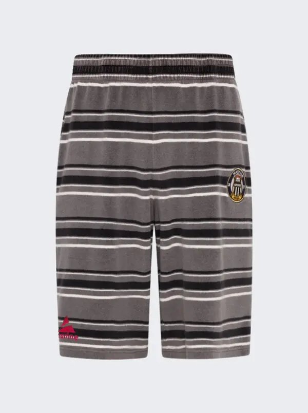 Martine Rose Striped Sweat Shorts