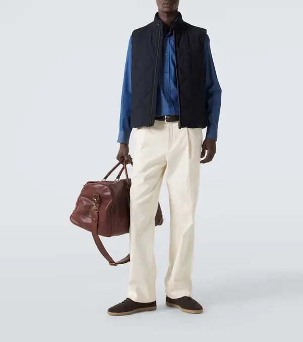 Canali Quilted Puffer Vest