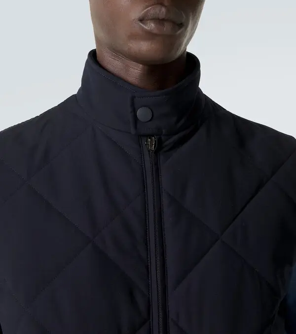 Canali Quilted Puffer Vest