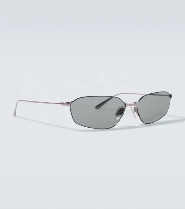 Balenciaga Invisible 2.0 Rectangular Sunglasses