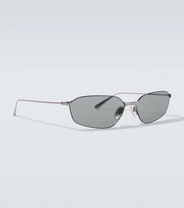 Balenciaga Invisible 2.0 Rectangular Sunglasses
