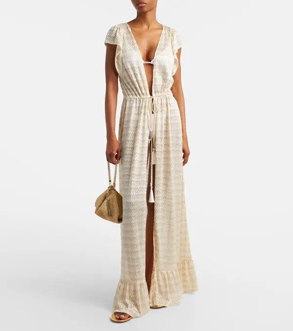 Melissa Odabash Stevie Lamé Kaftan