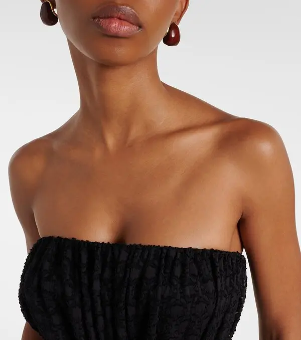ERES Silk And Cotton Jacquard Jumpsuit