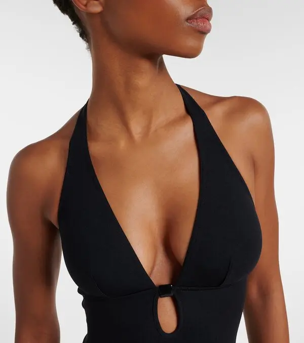 ERES Harmony Halterneck Swimsuit - Black
