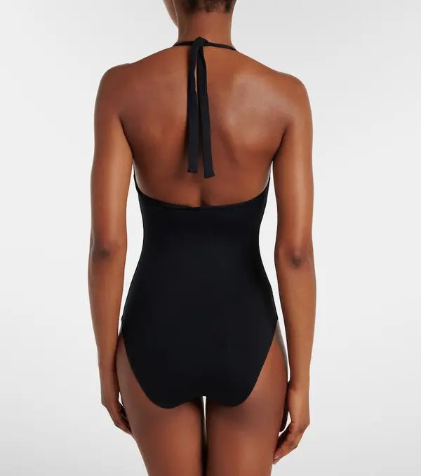 ERES Harmony Halterneck Swimsuit - Black