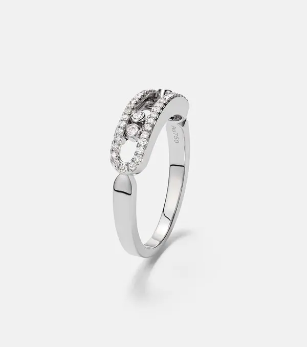 Messika Baby Move 18kt White Diamond Ring