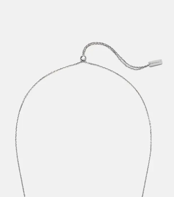 Messika 18kt White Diamond Pendant Necklace