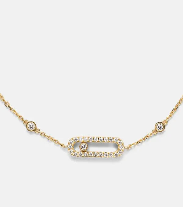 Messika Move Uno 18kt Yellow Diamond Bracelet - Gold