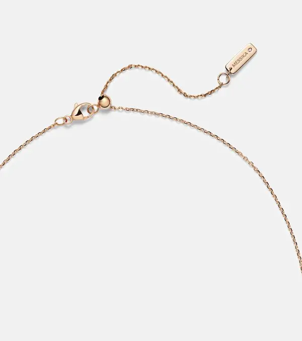 Messika Move Uno 18kt Rose Diamond Choker