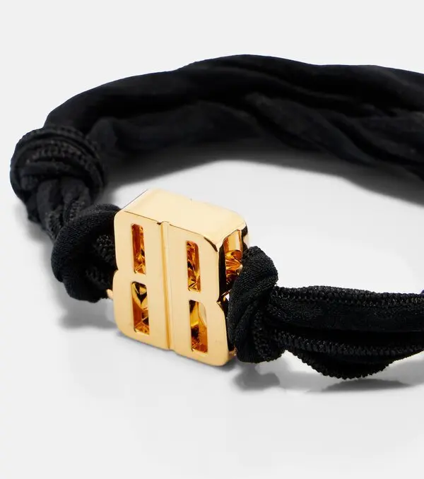 Balenciaga Bb Bracelet In Brass