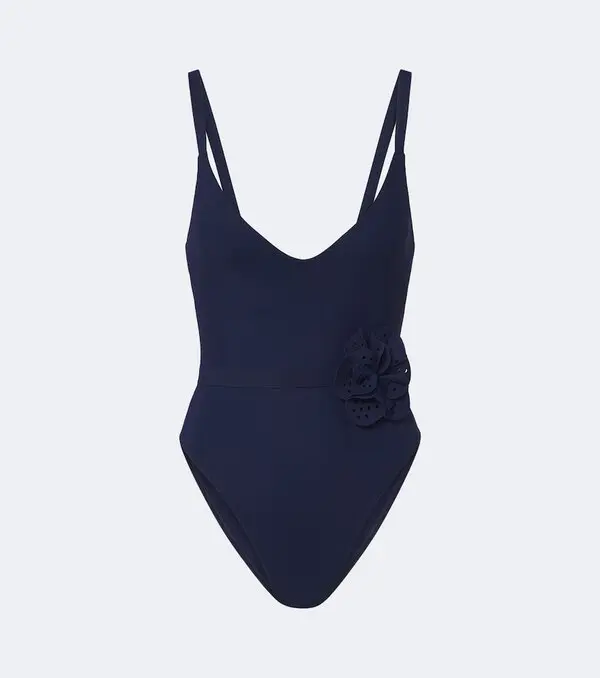 KARLA COLLETTO Rosetta One-piece Swimsuit - Blue
