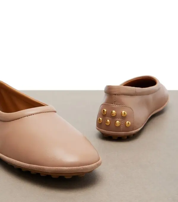 TOD'S Leather Ballet Flats