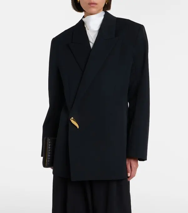 Bottega Veneta Double-breasted Wool Blazer