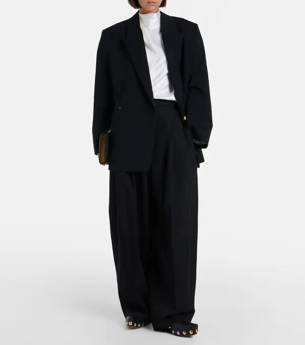 Bottega Veneta Double-breasted Wool Blazer