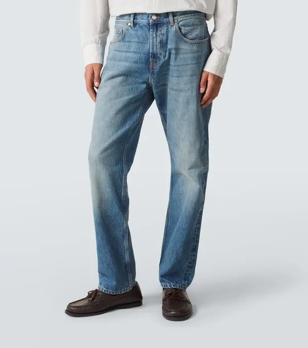 UMIT BENAN Kevin Faded Straight Jeans - Blue