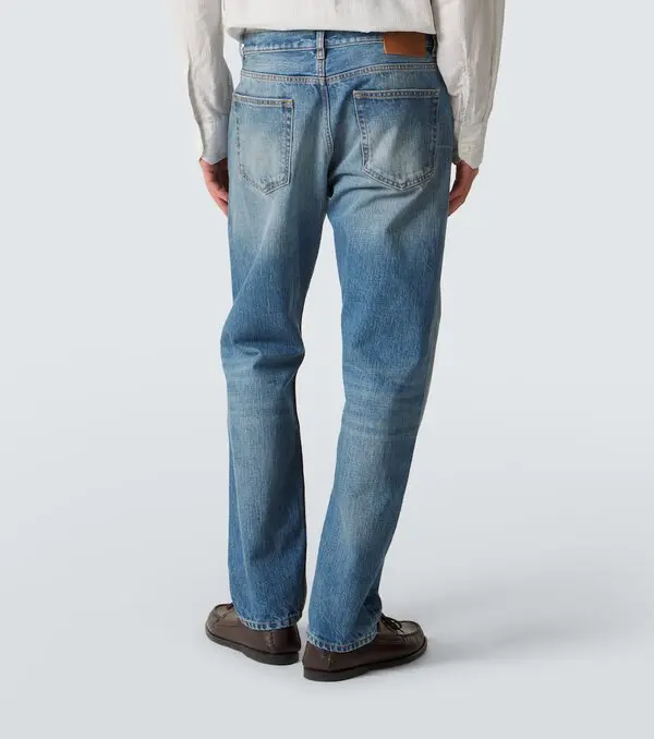 UMIT BENAN Kevin Faded Straight Jeans - Blue