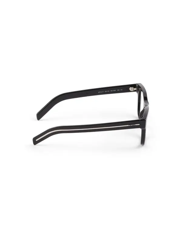 Prada Sunglasses With Iconic Metal Plaque - Lenses