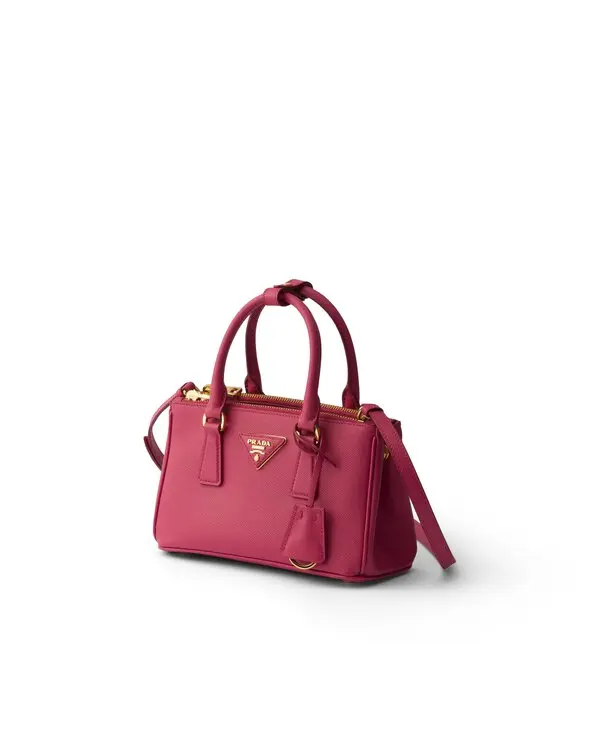 Prada Galleria Mini Saffiano Leather Bag