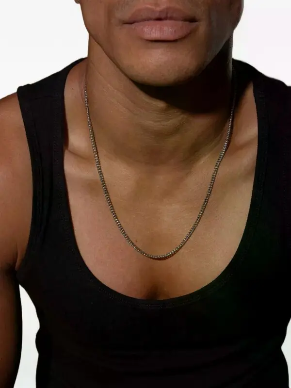 YOJ Tone Curb Chain Necklace