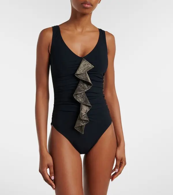 KARLA COLLETTO Helena Ruffled One-piece Swimsuit