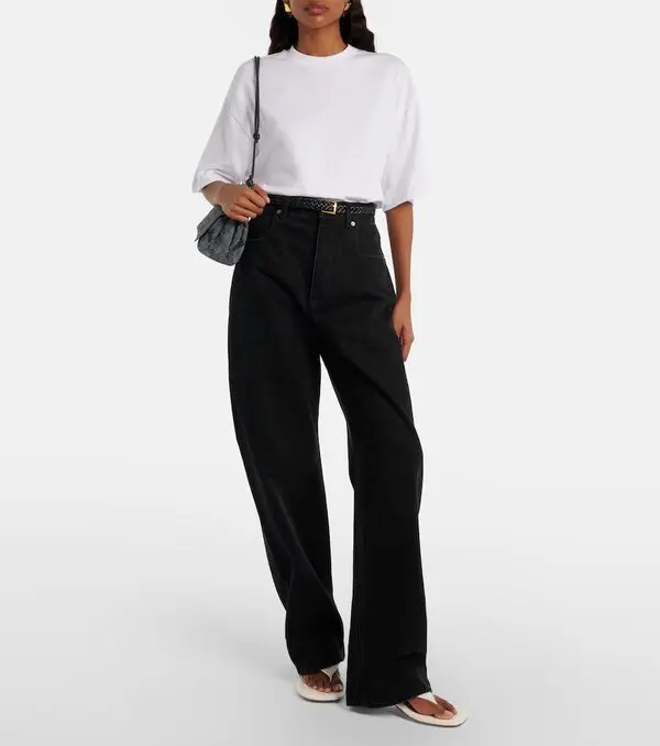 Bottega Veneta Alabaster Rubber Thong Sandals