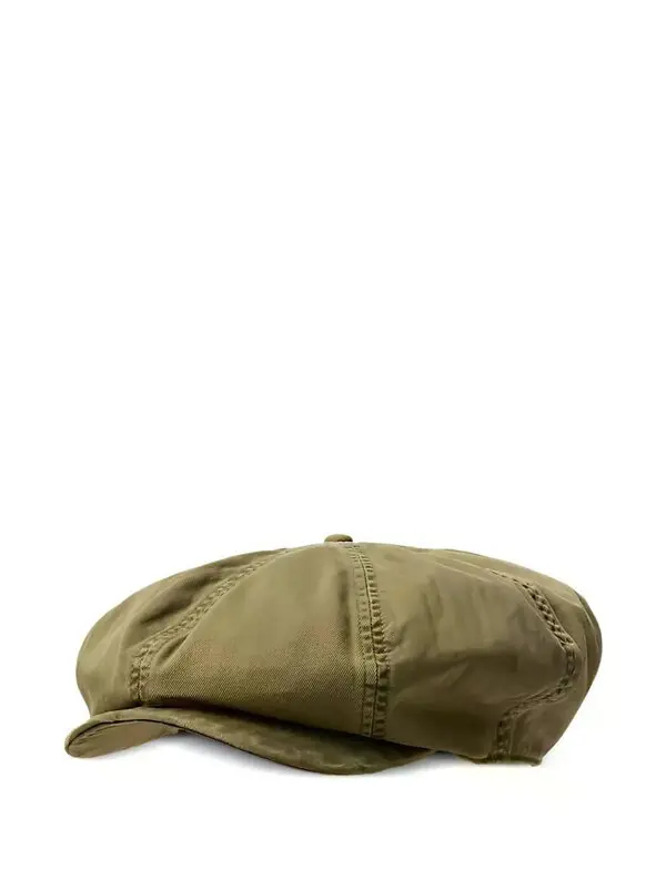 Ralph Lauren Garment-dyed Twill Newsboy Cap - Green