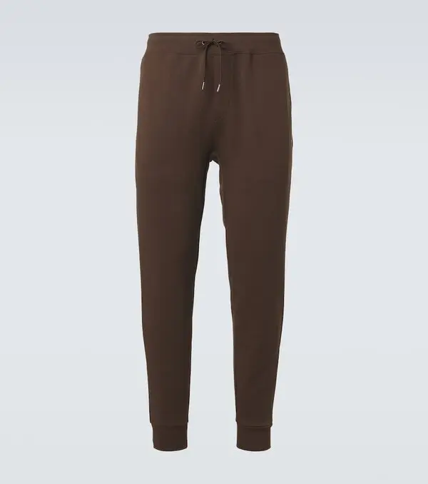 Polo Ralph Lauren Cotton-blend Jersey Sweatpants - Brown