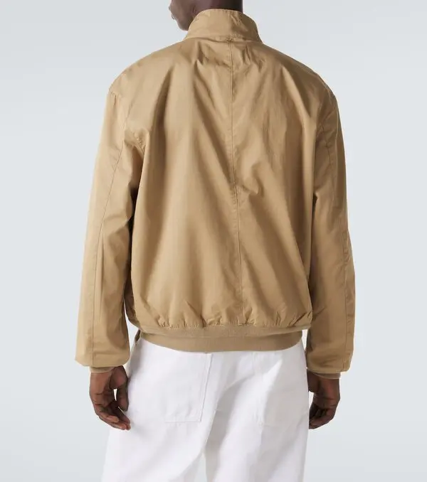 Polo Ralph Lauren Cotton Twill Zip-up Jacket - Brown