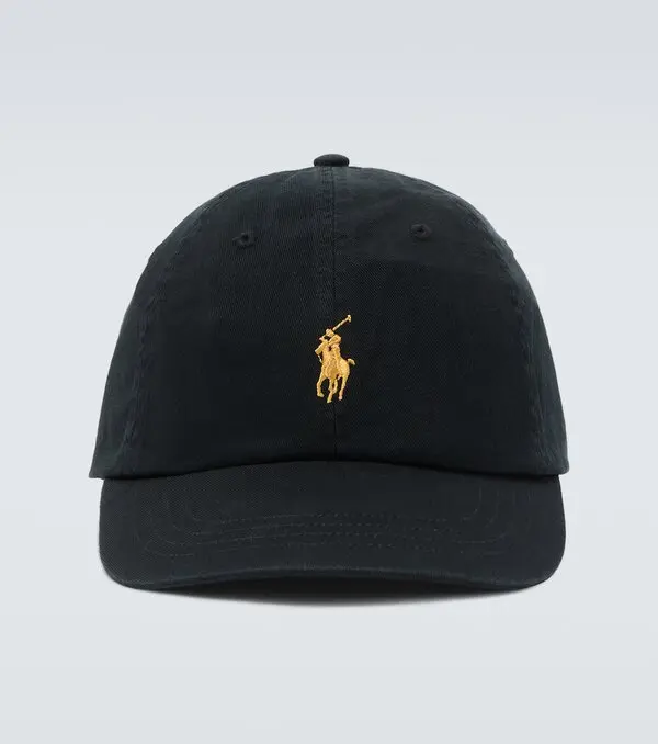 Polo Ralph Lauren Cotton Baseball Cap - Black