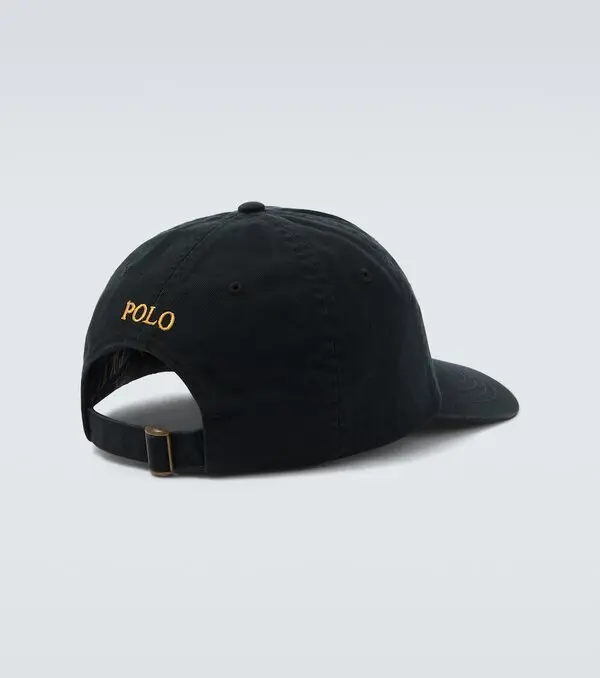 Polo Ralph Lauren Cotton Baseball Cap - Black