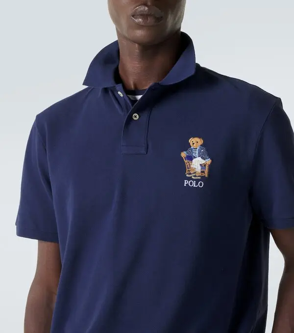 Polo Ralph Lauren Polo Bear Cotton Pique Polo Shirt