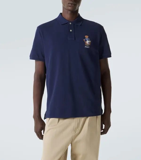 Polo Ralph Lauren Polo Bear Cotton Pique Polo Shirt