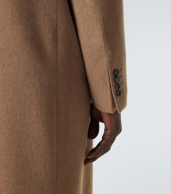 Canali Single-breasted Wool Coat